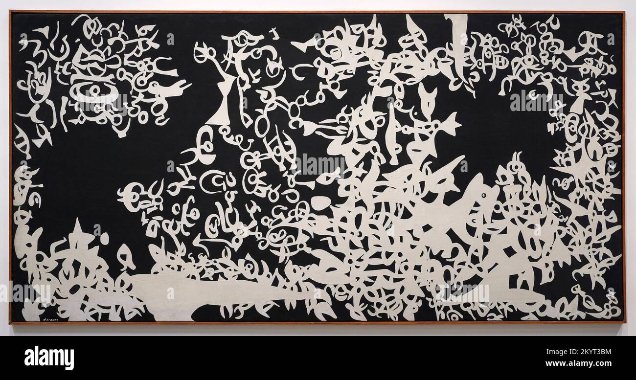 Grande integrazione - otempera alla caseina su tela - Carla Accardi ...