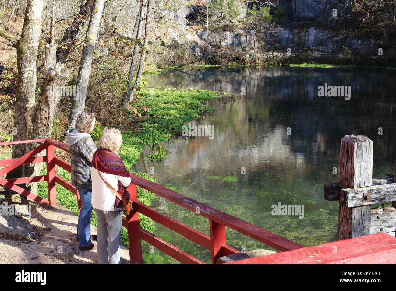 EMINENCE, MISSOURI, USA - NOVEMBER 9 2016 Ozark National Scenic ...