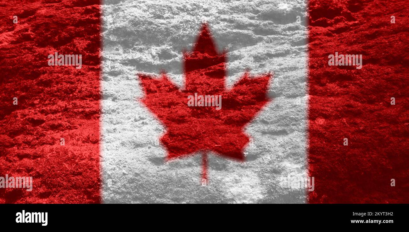 canada flag texture as background Stock Photo - Alamy