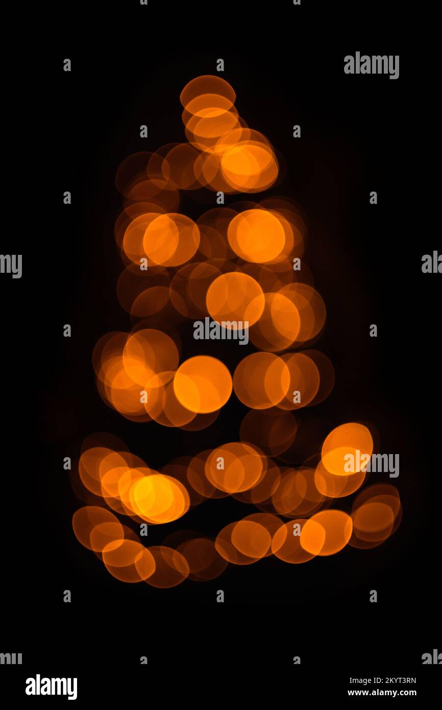 christmas tree lights Stock Photo - Alamy