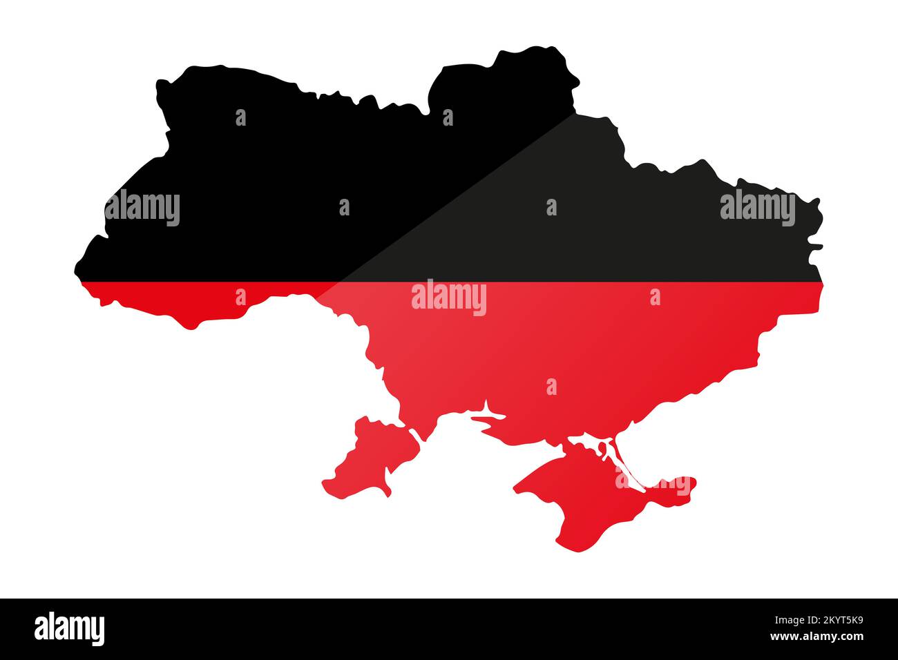 map of ukraine vector illustration isolated on white background Stock ...