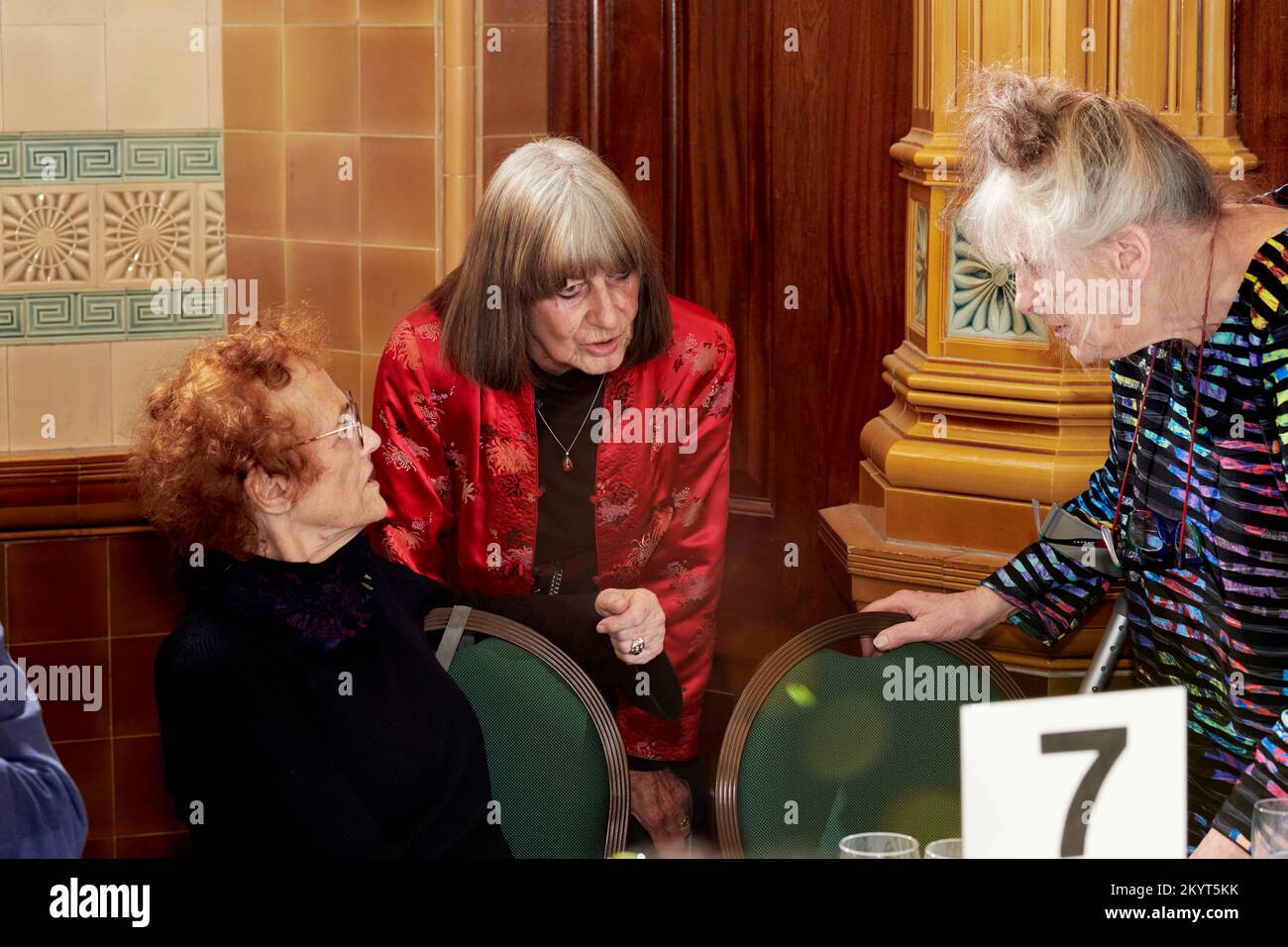Elisabeth Luard, Valerie Grove and Lady Lucinda Lambton at The Oldie of ...