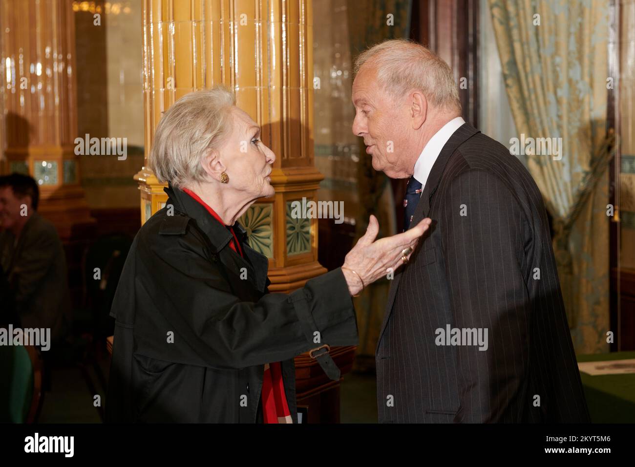 Gyles Brandreth and The Duke of Kent at The Oldie of the Year Awards ...