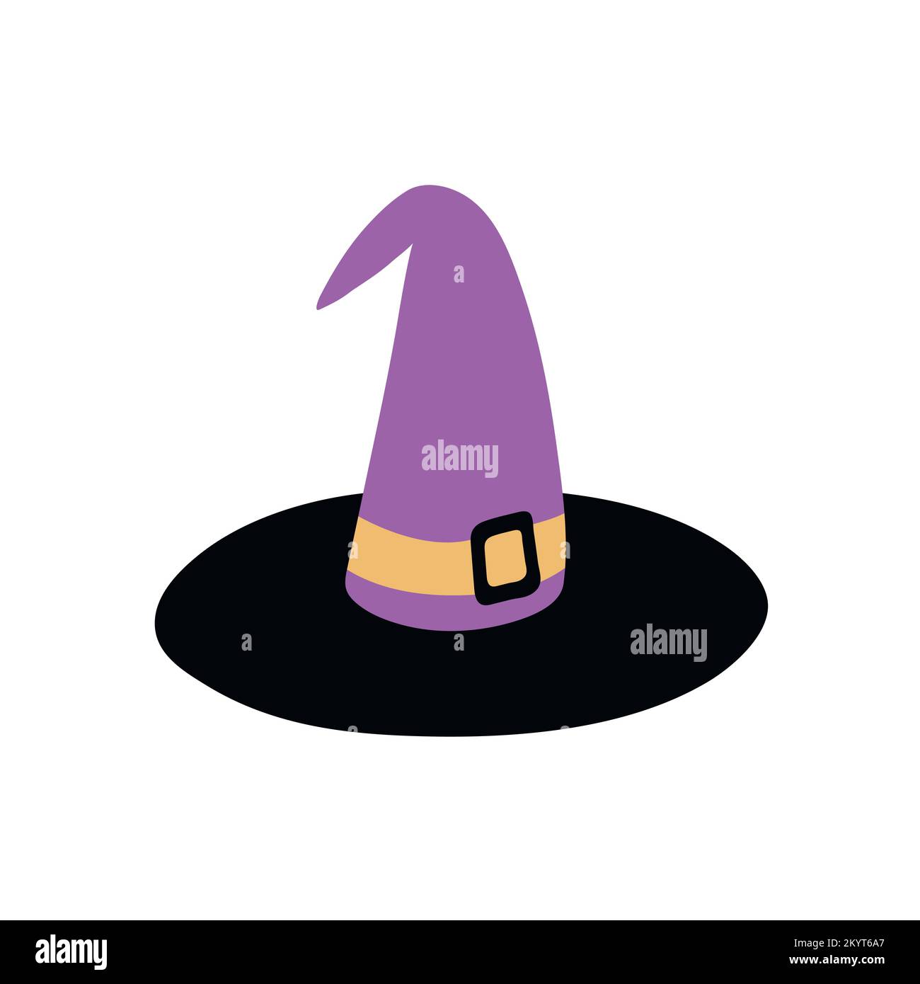 Vector witch hat illustration Stock Vector Image & Art - Alamy