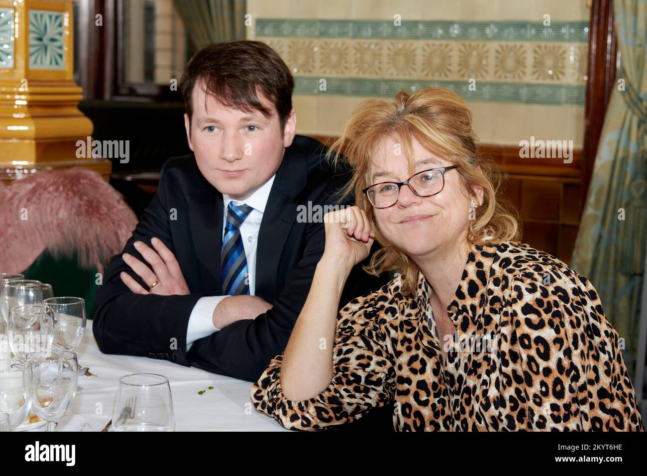 Jack Blackburn and Rachel Kelly at The Oldie of the Year Awards 2022 ...