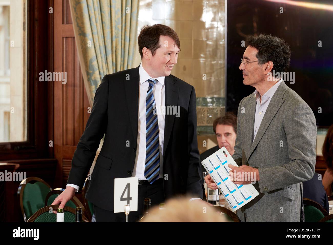 Jack Blackburn and Paul Feig at The Oldie of the Year Awards 2022 Stock ...