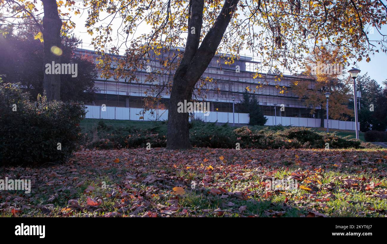 Belgrade, Serbia - View of the Museum of Yugoslav History (Museum of ...