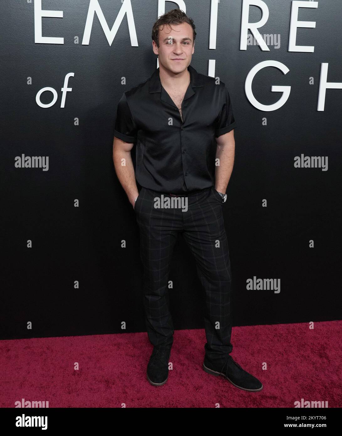 Elliott Ross arrives at the Searchlight Pictures' EMPIRE OF LIGHT ...