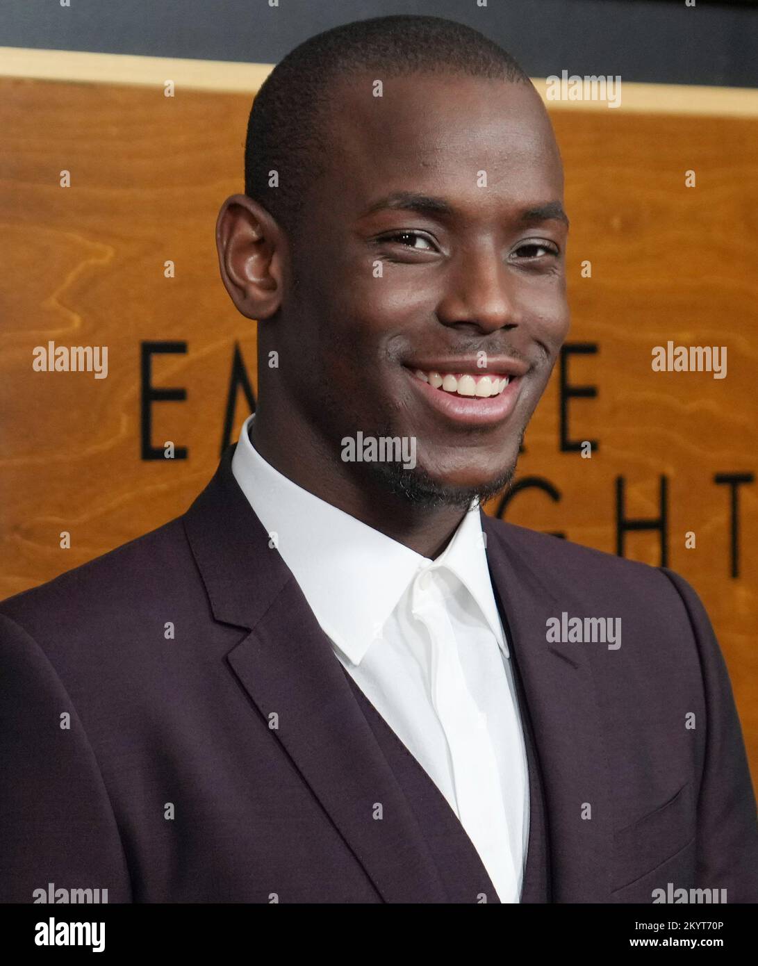 Micheal Ward arrives at the Searchlight Pictures' EMPIRE OF LIGHT ...