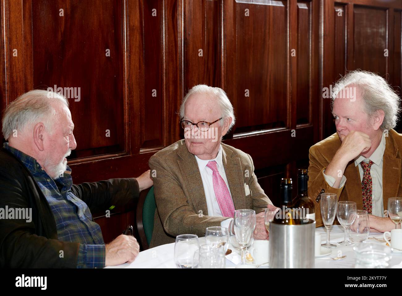 Kenneth Cranham, Micheal Whitehall and Craig Brown at The Oldie of the ...