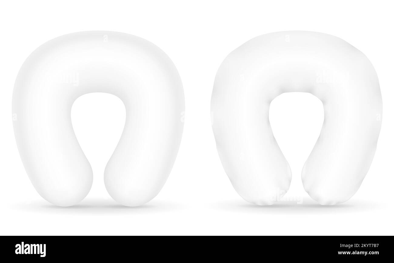 pillows for sleeping in travel for transport vector illustration isolated on white background ...