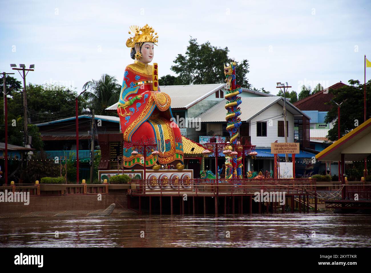 Shrine of Chao Pho Thepharak Chao Mae Thapthim or Mazu Matsu Chinese ...