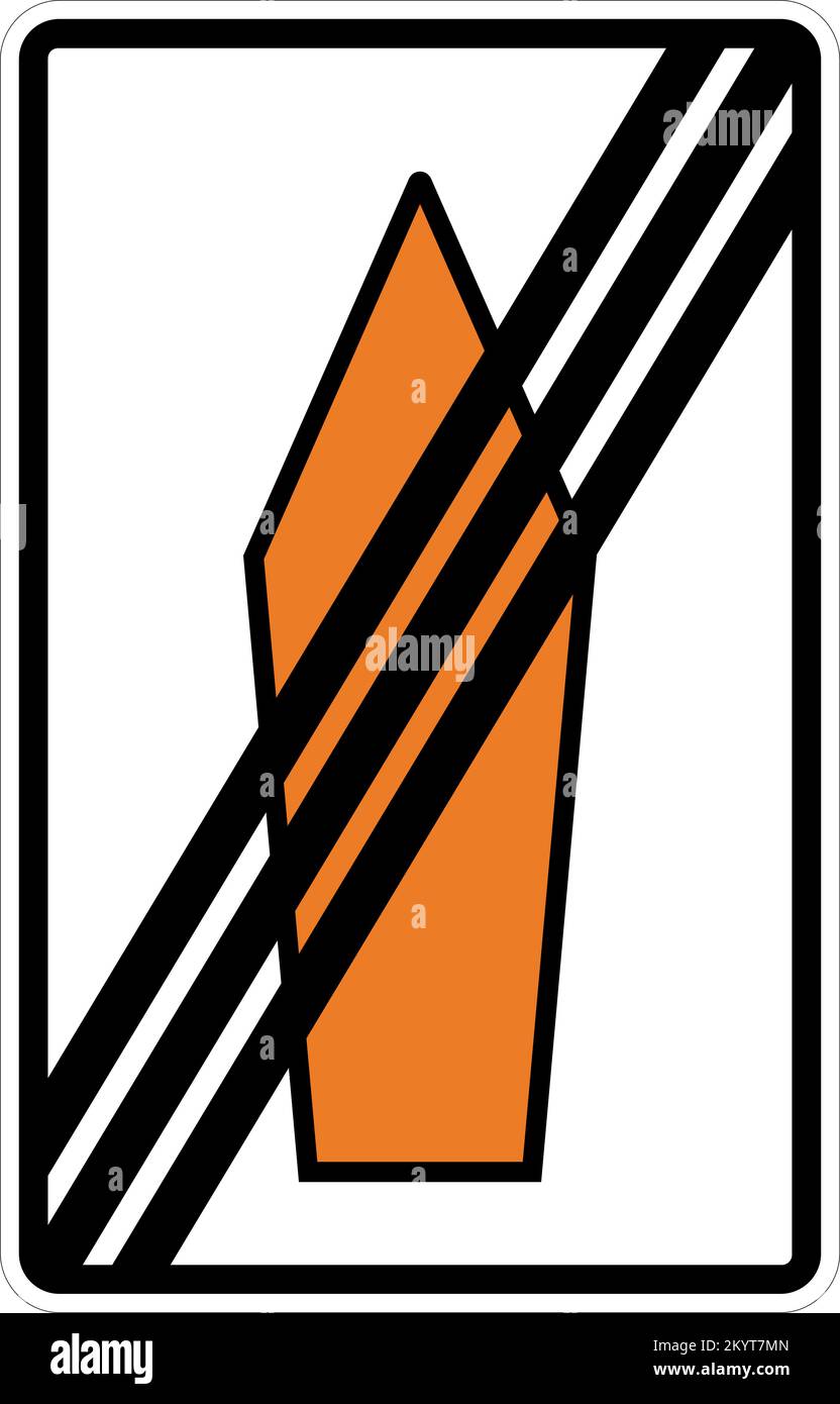 End of the alternate route. Detour Signs, road signs Germany Stock ...