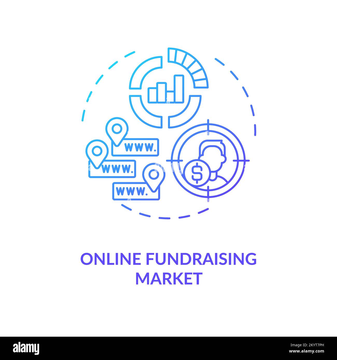 Fundraising blue Stock Vector Images - Alamy