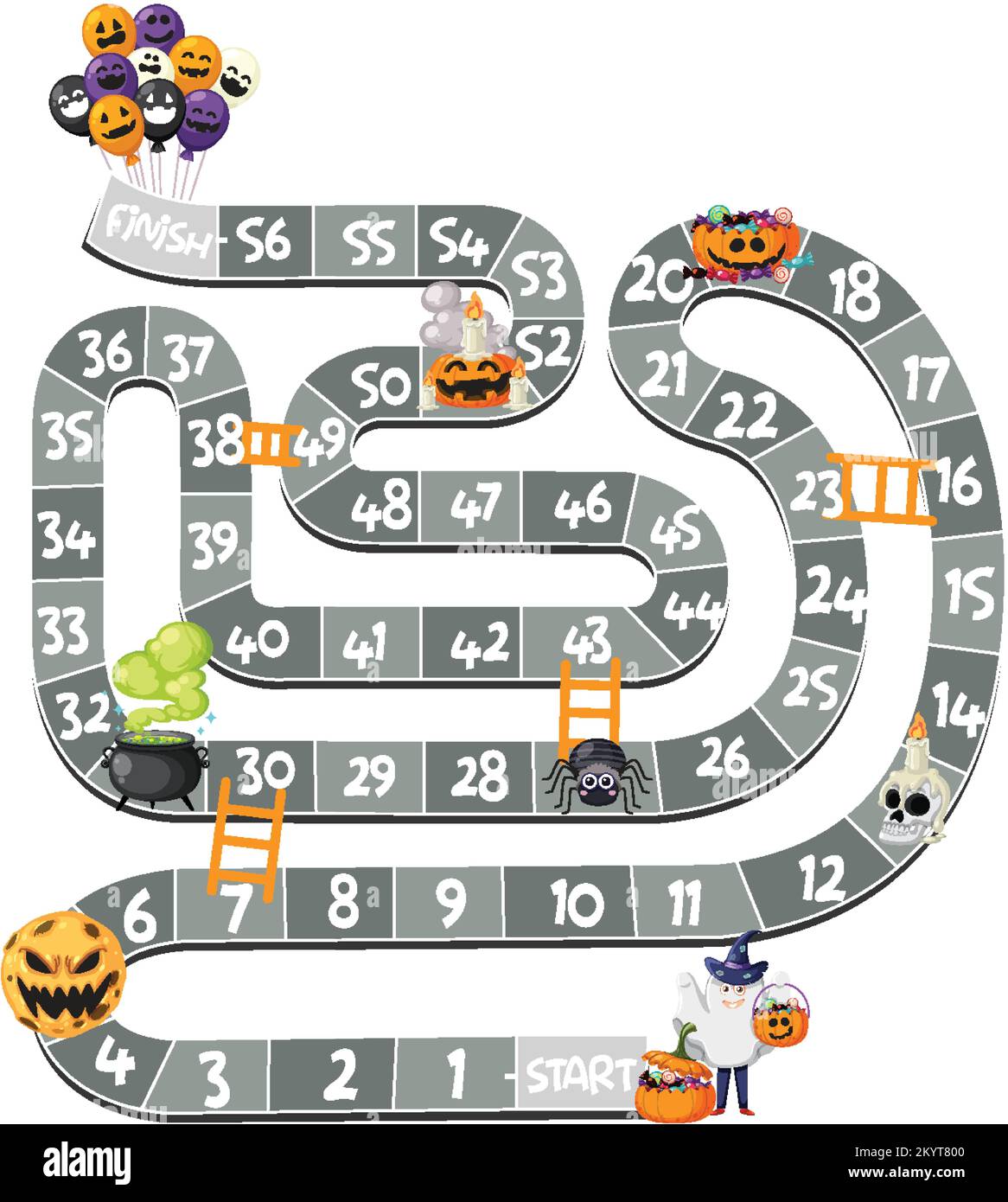 Maze game template for kids illustration Stock Vector Image & Art - Alamy