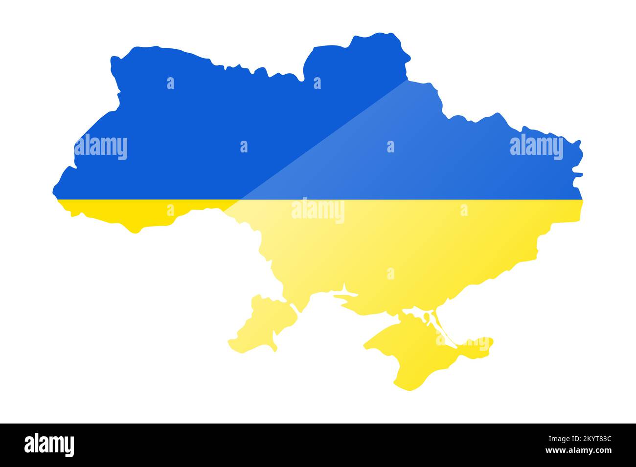 map of ukraine vector illustration isolated on white background Stock ...