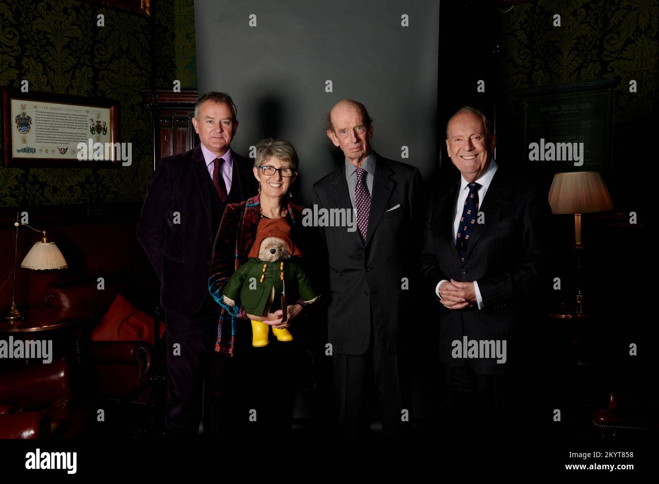Hugh Bonneville, Karen Jankel (daughter of Michael Bond), Paddington ...