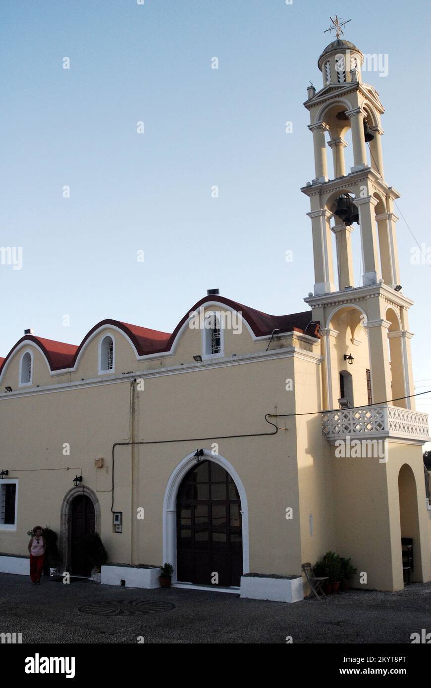 Greece, Dodecanese, Rhodes island Apollona traditional village (part 01 ...