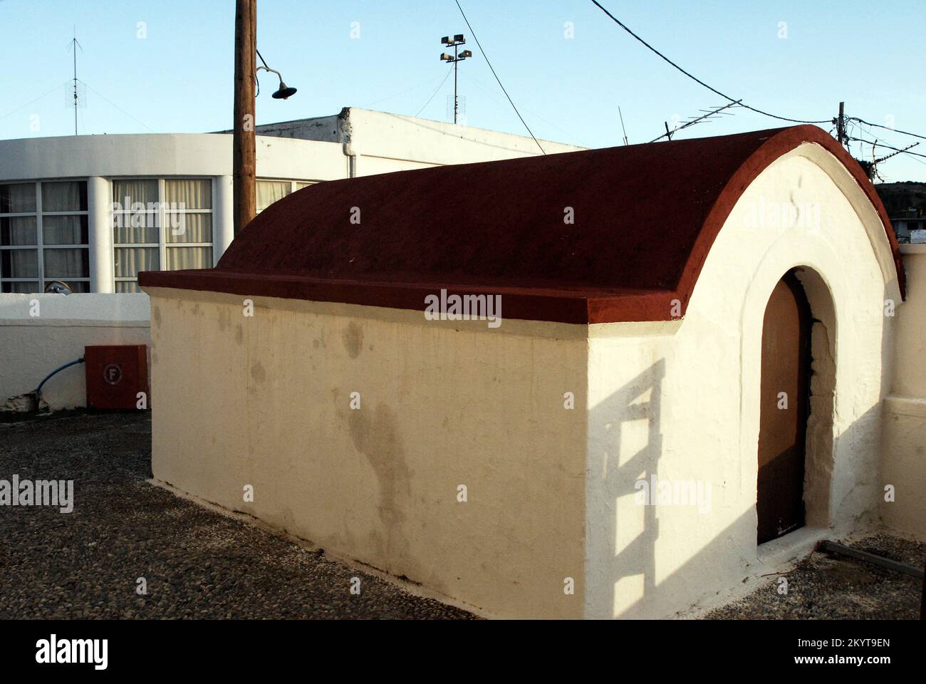 Greece, Dodecanese, Rhodes island Apollona traditional village (part 01 ...