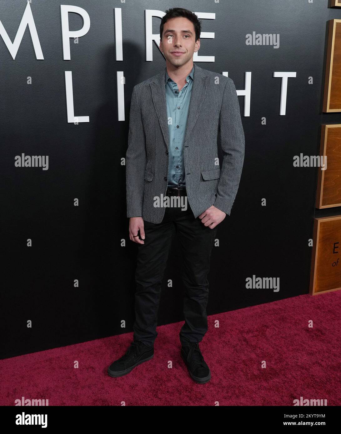 Steven Gaughen arrives at the Searchlight Pictures' EMPIRE OF LIGHT ...