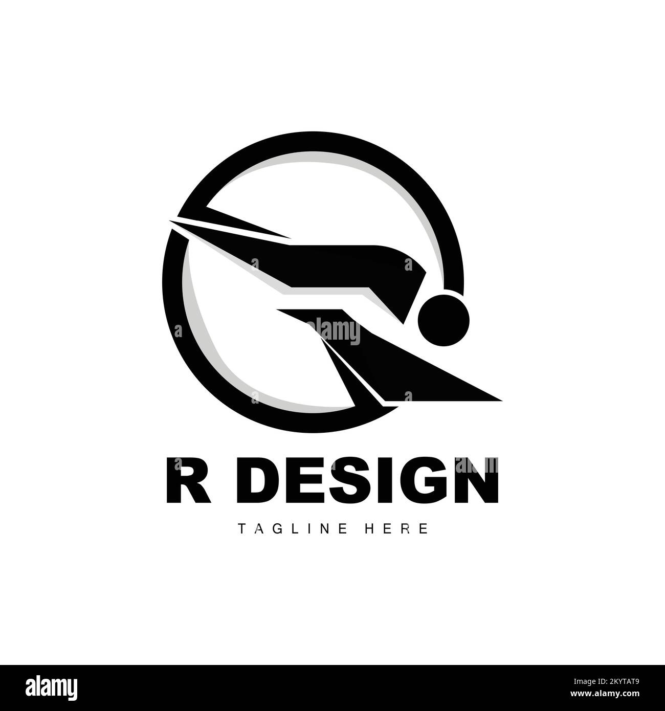 R Letter Logo, Alphabet Vector, Initial R Product Brand Logotype Design ...