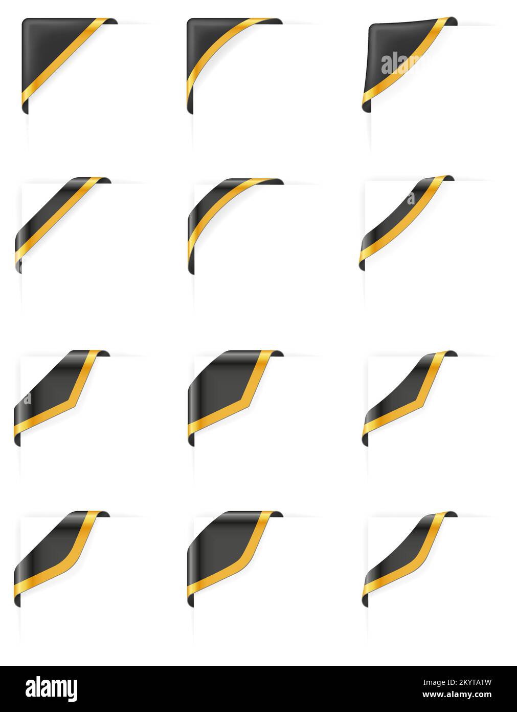 label sticker tag template blank vector illustration isolated on white ...