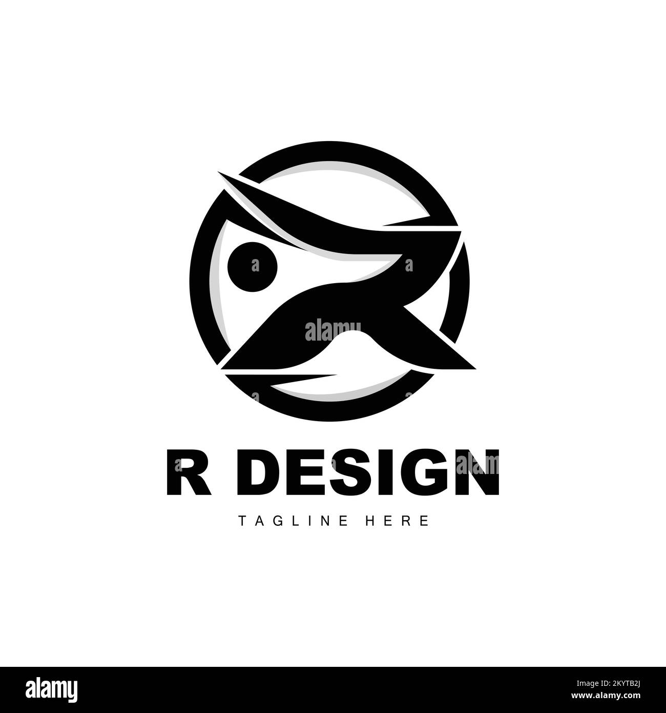 R Letter Logo, Alphabet Vector, Initial R Product Brand Logotype Design ...