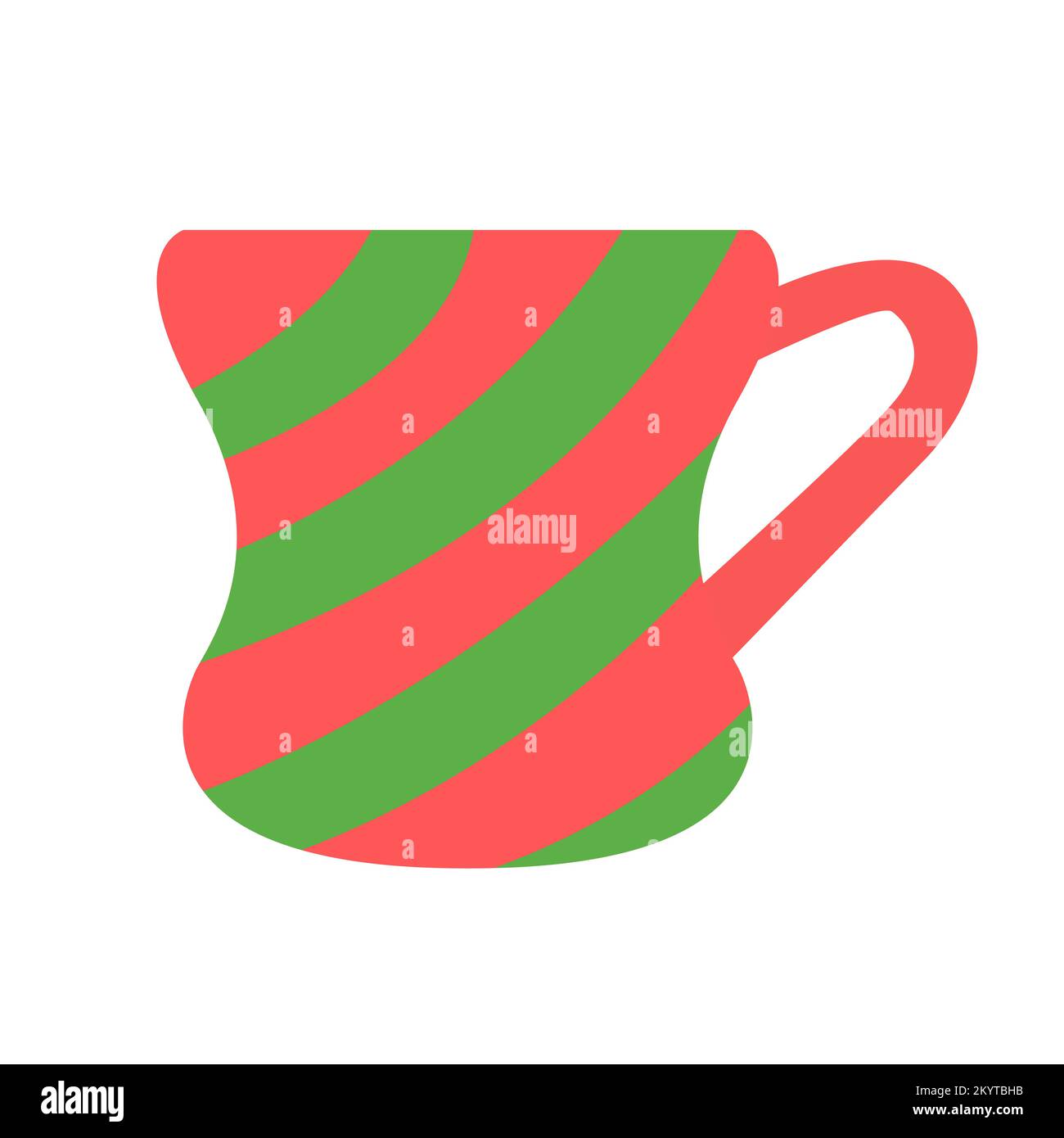 Christmas red cup hot Stock Vector Images - Alamy