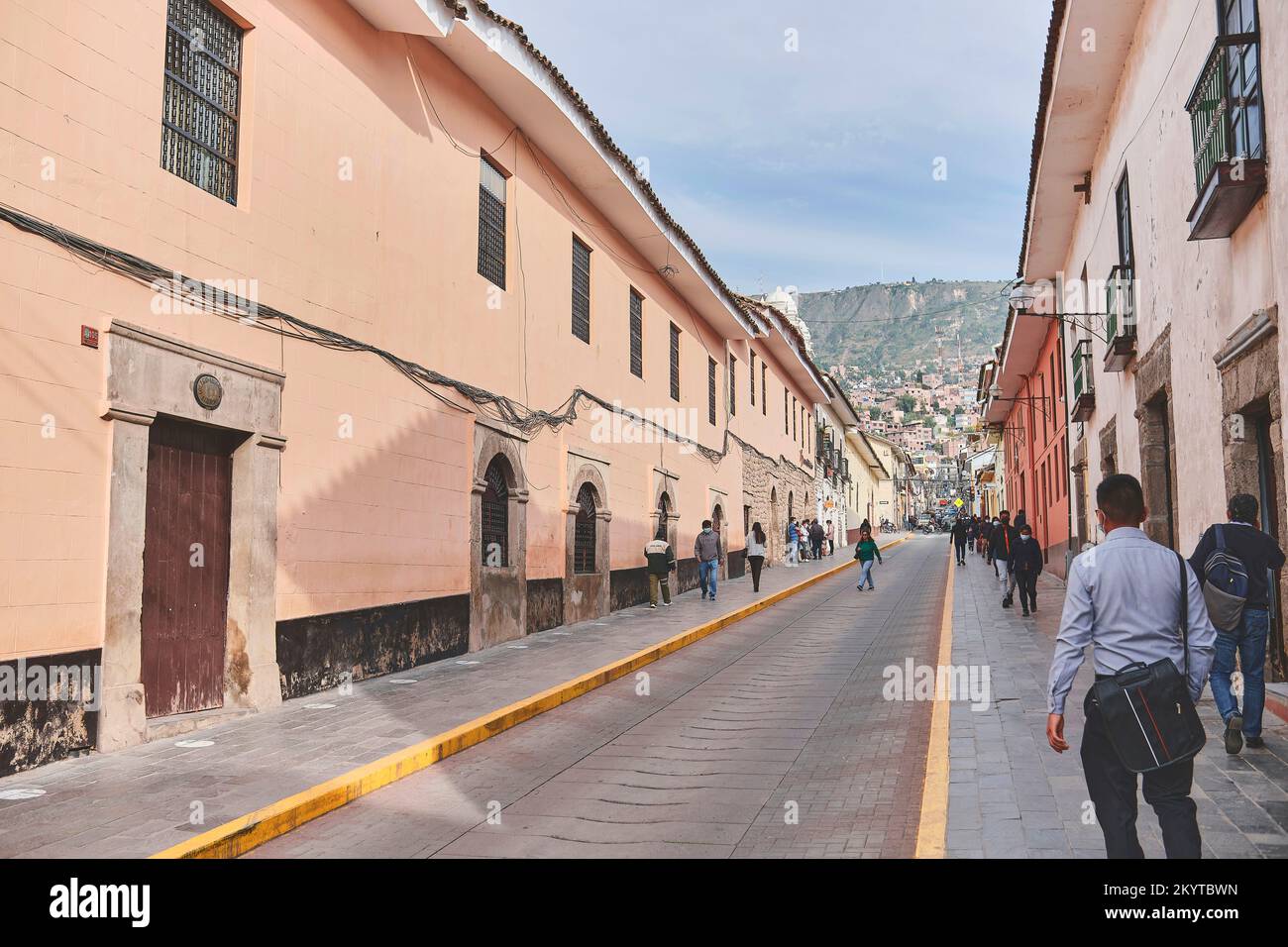 AYACUCHO, PERU, 2022: Street view of Ayacucho Circa 2022 Stock Photo ... AYACUCHO, PERU, 2022: Street view of Ayacucho Circa 2022 Stock Photo ...