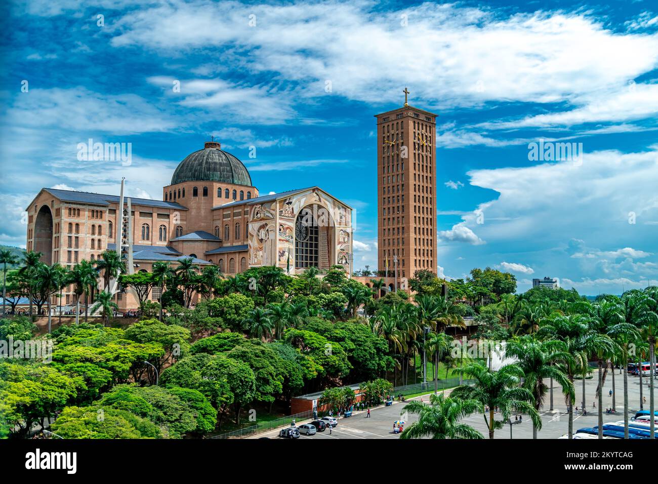 Aparecida, Brazil - March 13, 2022: Basilica of Our Lady of Aparecida ...