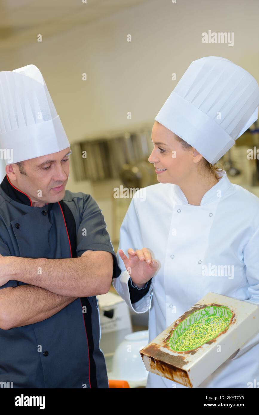 pastry chefs at work Stock Photo - Alamy