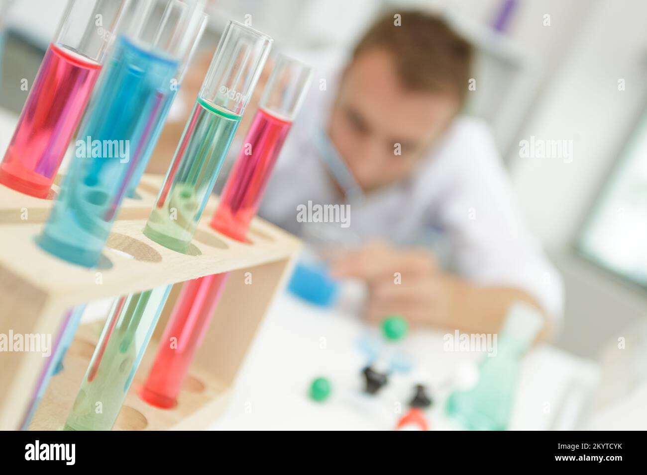close up of liquids in lab Stock Photo - Alamy