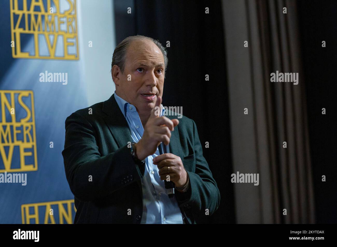 Hans Zimmer PR-event at Soho Hotel in London , October 6th , 2022 Stock ...