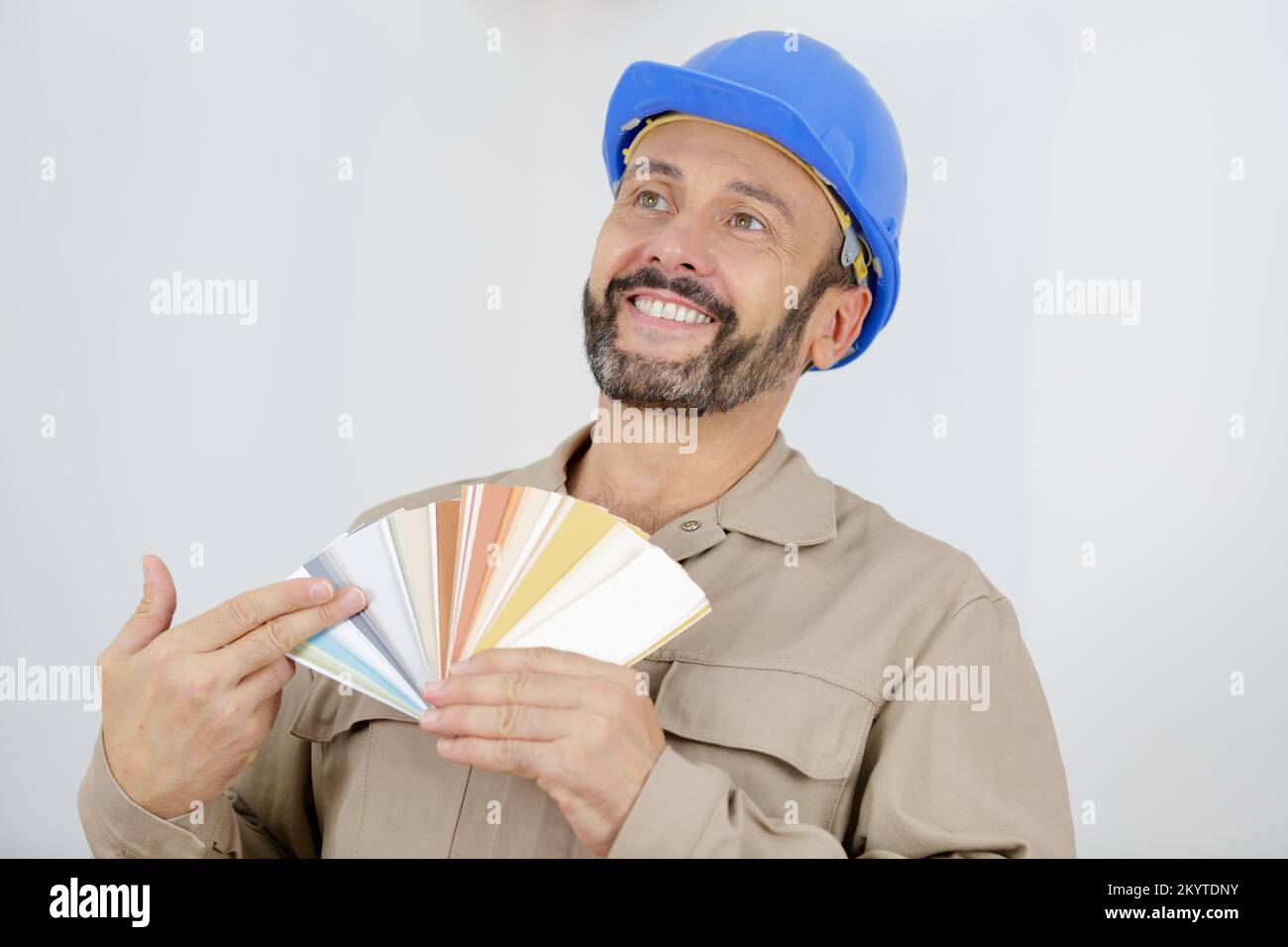 architect hands with material sample Stock Photo - Alamy