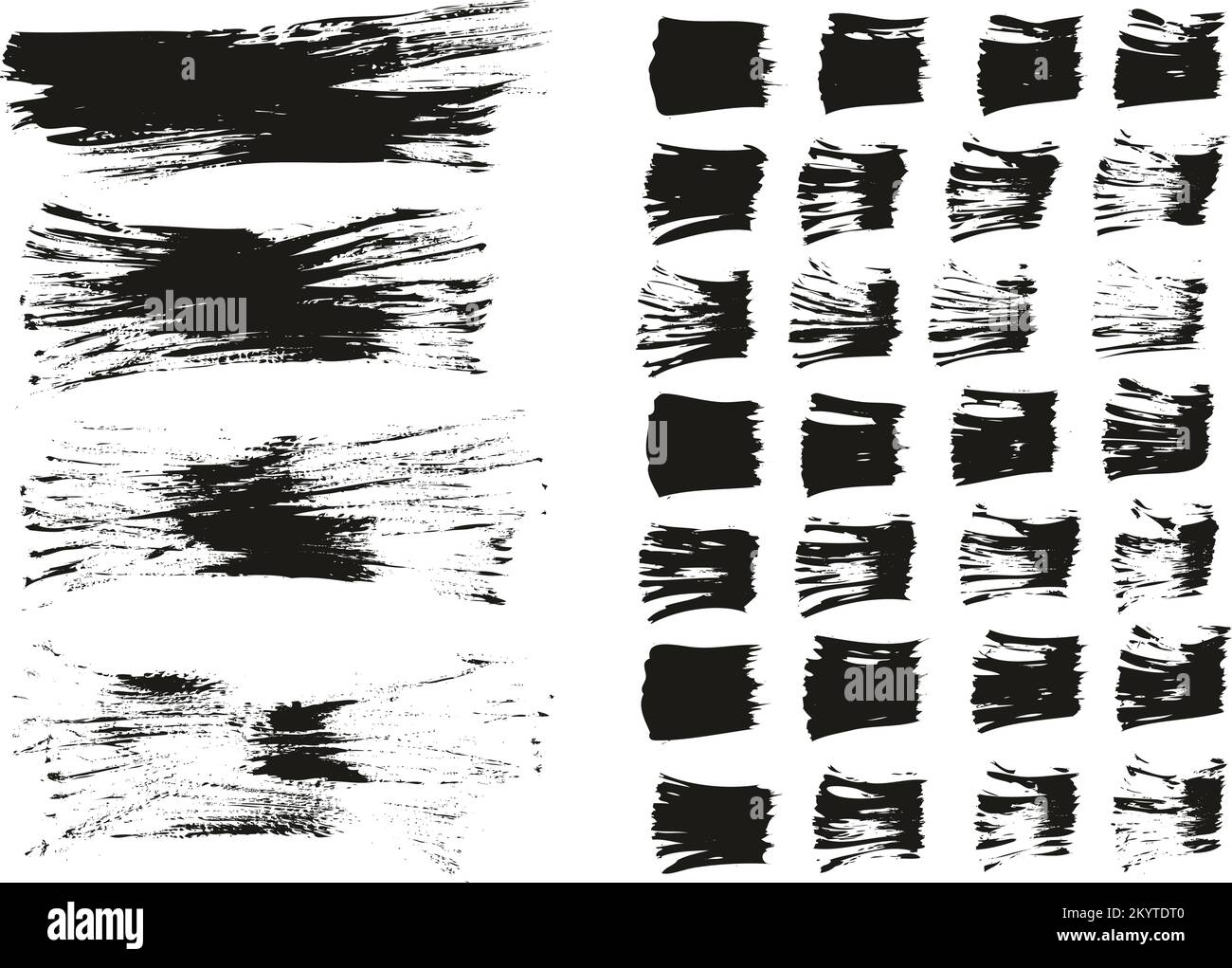 Flat Fan Brush Thin Long Background & Straight Lines Mix High Detail ...