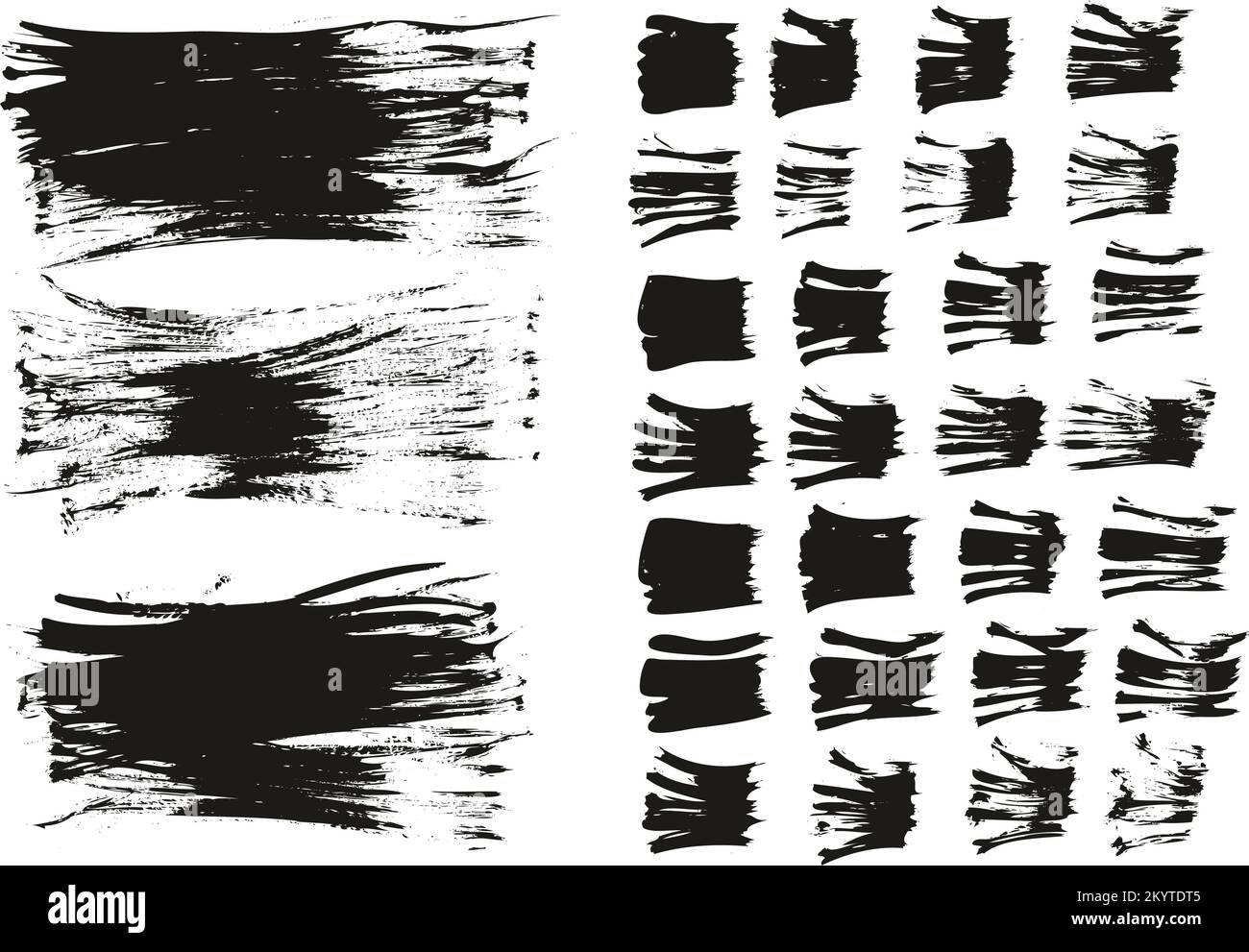 Flat Fan Brush Thin Long Background & Straight Lines Mix High Detail ...