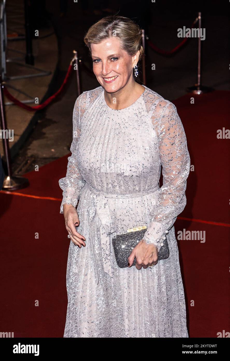 London, UK. 01st Dec, 2022. Sophie, Countess of Wessex seen on the red ...