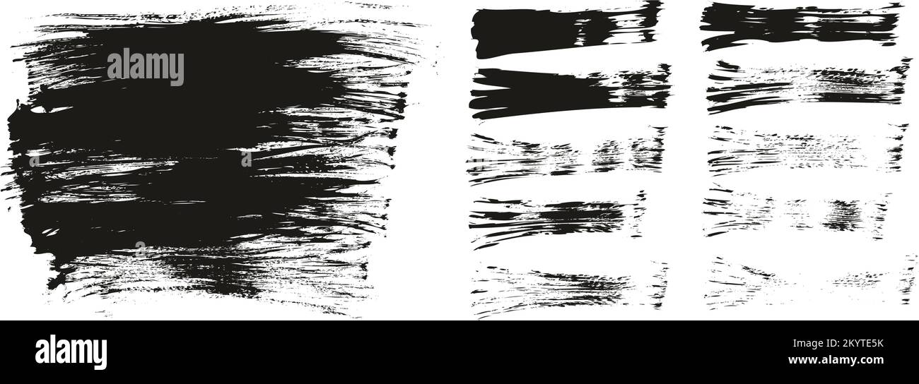 Flat Fan Brush Thin Long Background & Straight Lines Mix High Detail ...