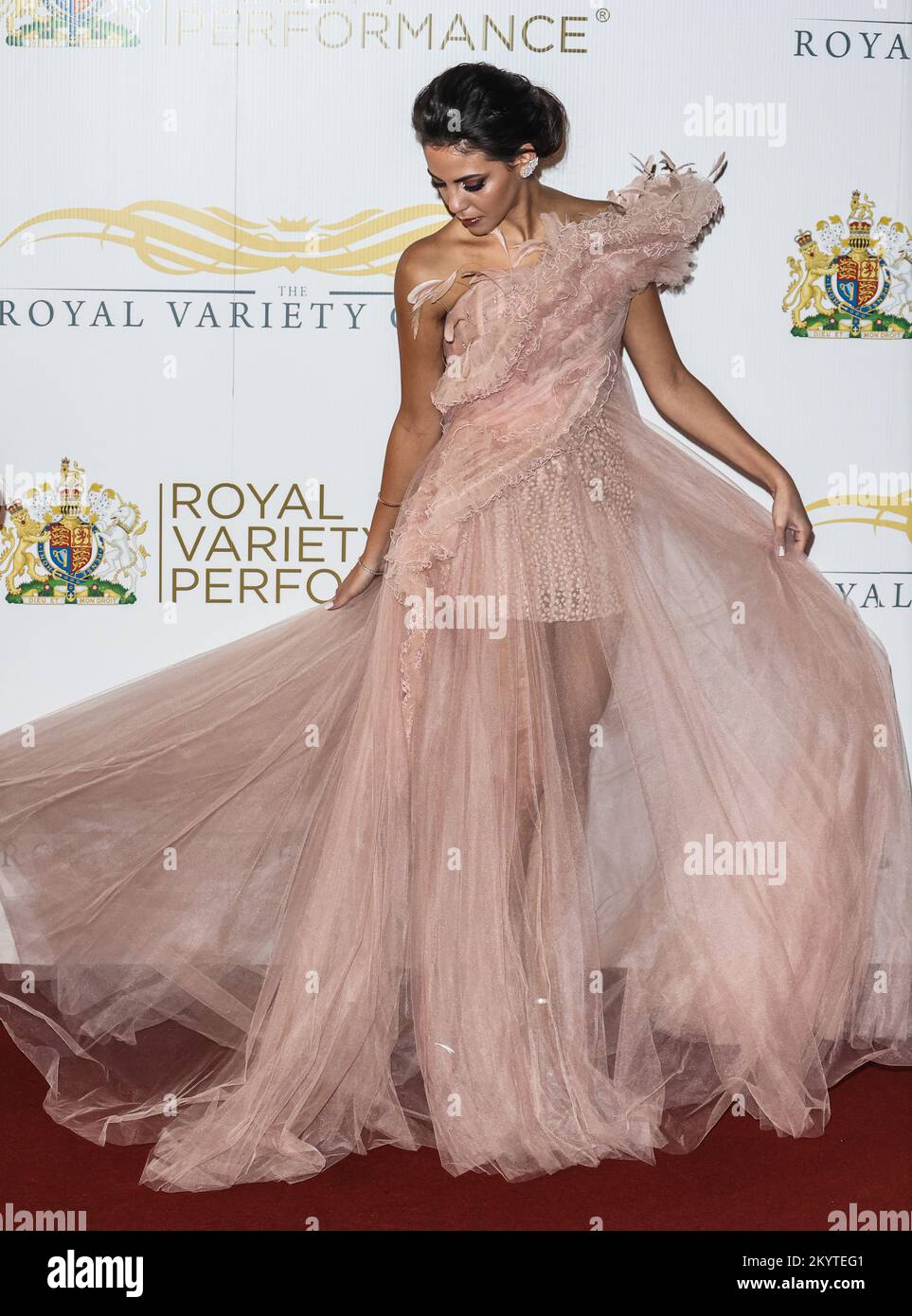 London, UK - 01 Dec 2022, Fatma Said seen on the red carpet for the ...