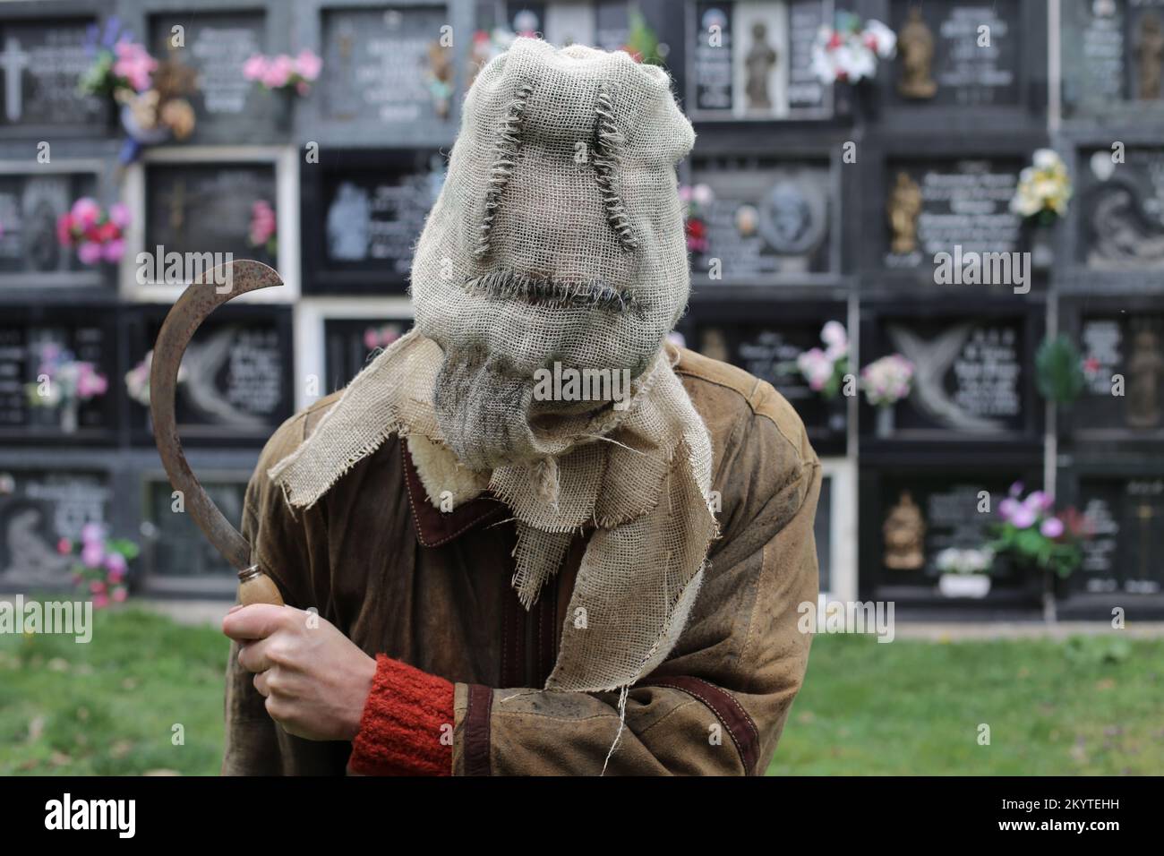Death scythe medieval horror hi-res stock photography and images - Alamy