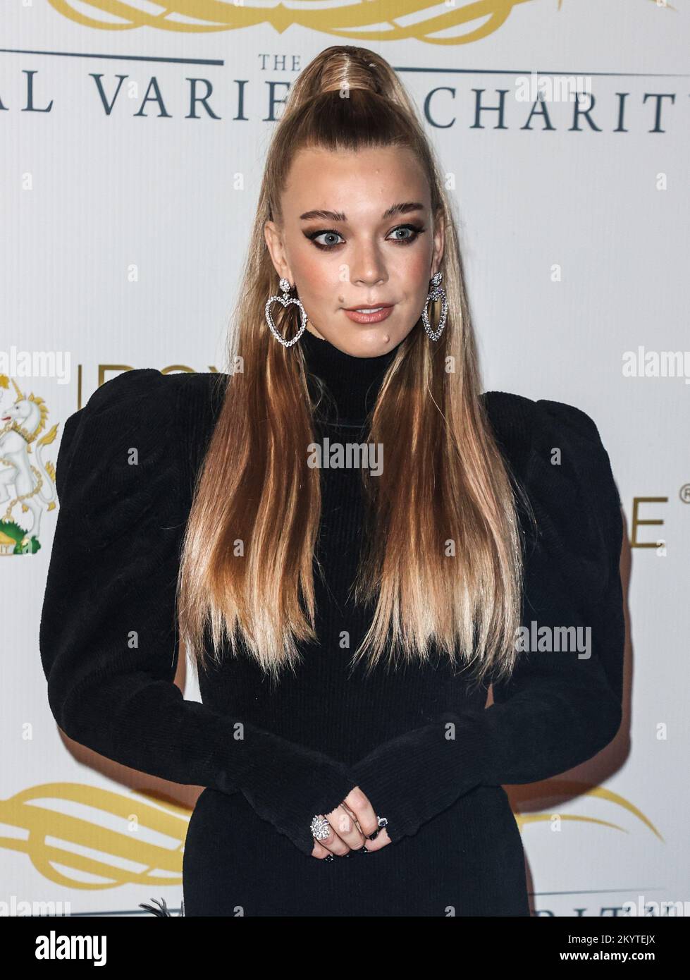 London, UK - 01 Dec 2022, Becky Hill seen on the red carpet for the ...