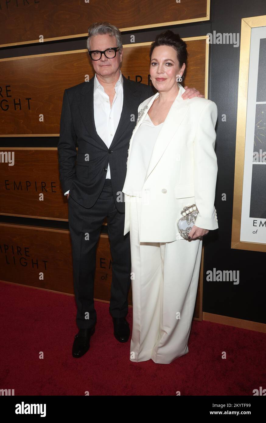 Beverly Hills, Ca. 1st Dec, 2022. Colin Firth, Olivia Colman at the Los ...
