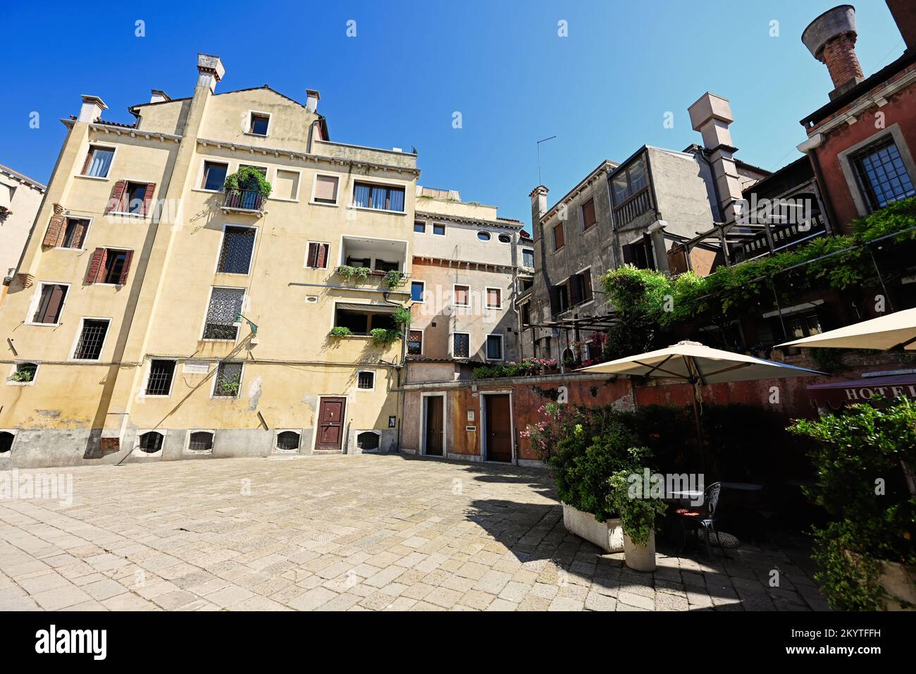 Building landscape street of Venice, Italy Stock Photo - Alamy