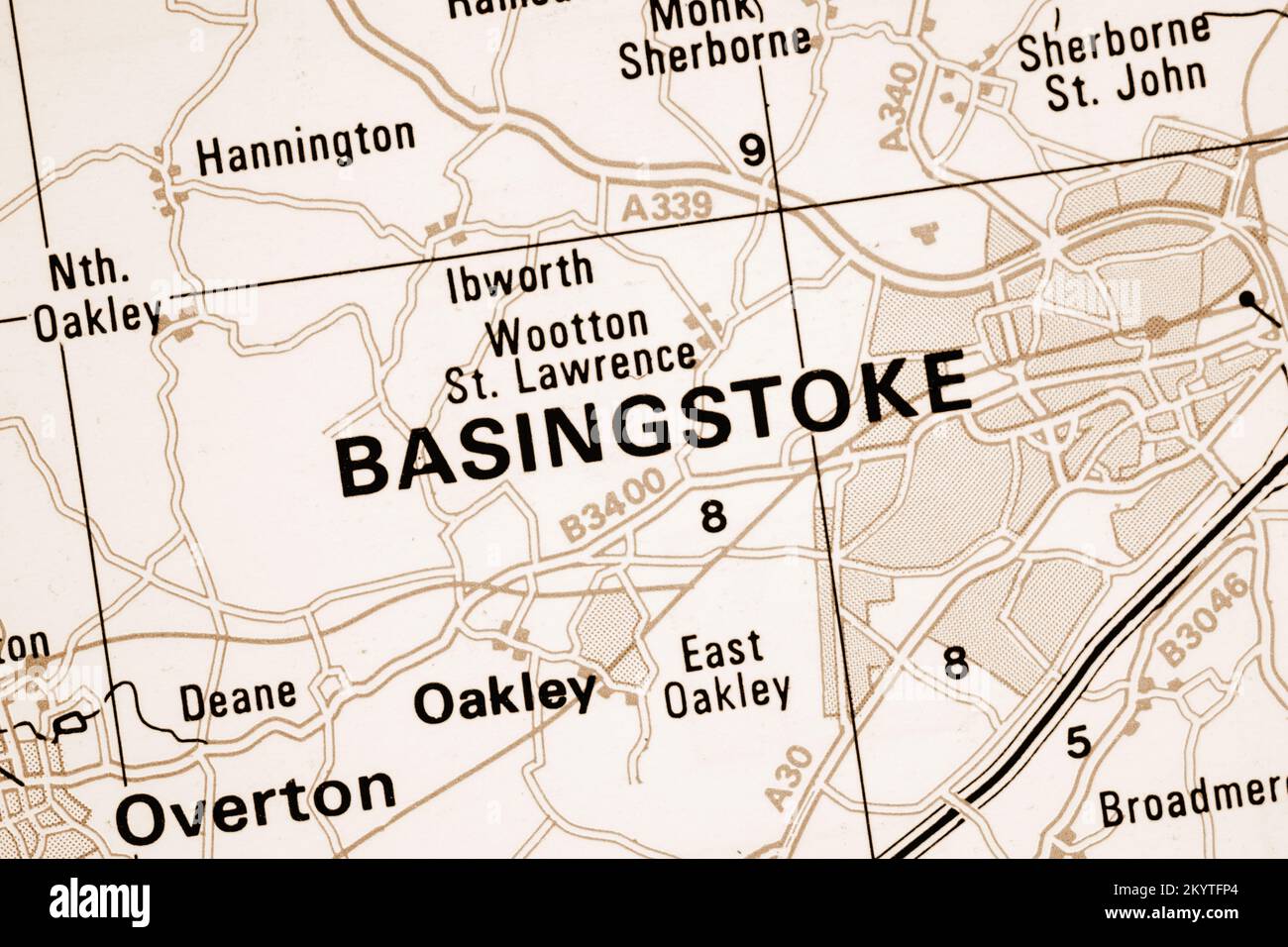 Basingstoke Uk Map