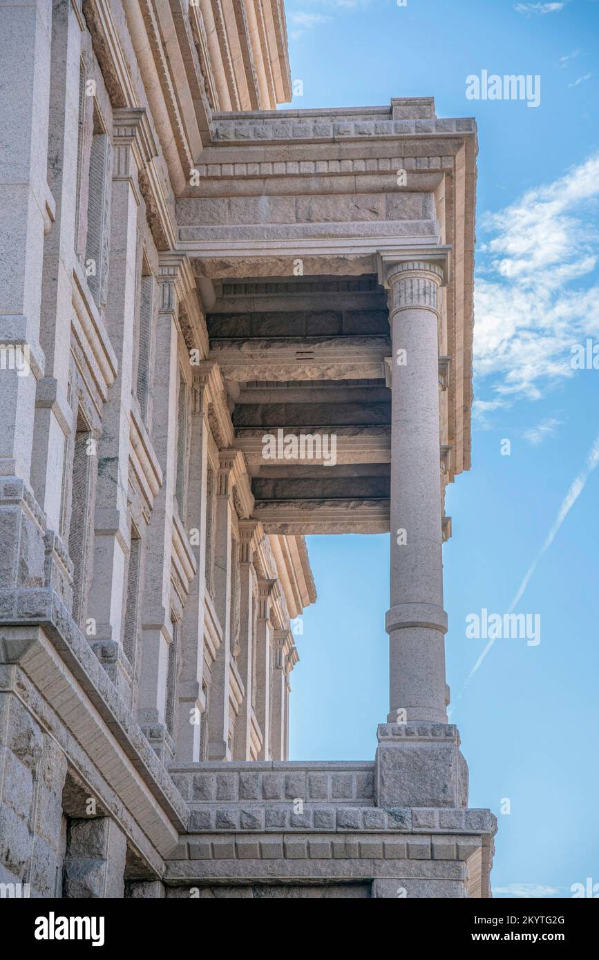 Austin, Texas- Building with ancient roman architectural structures ...