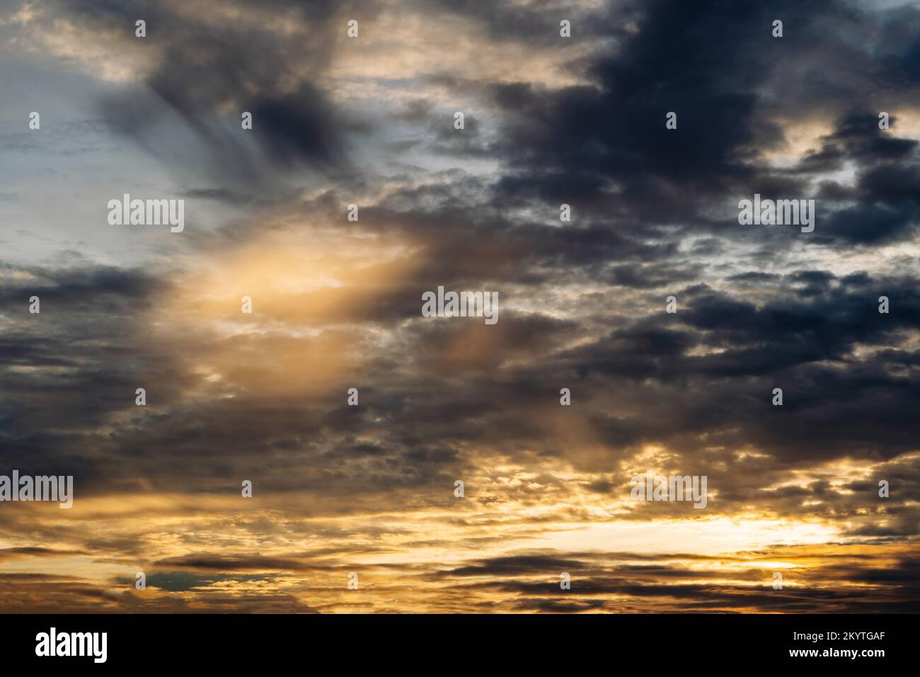 Atmosphere panorama Dramatic Sky Sunset Sunrise Dark orange rosy yellow ...