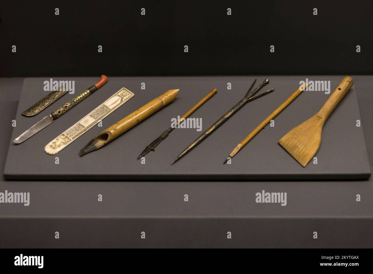 Calligraphy Set, Ottoman Periode, 19th century in Istanbul, Turkey ...