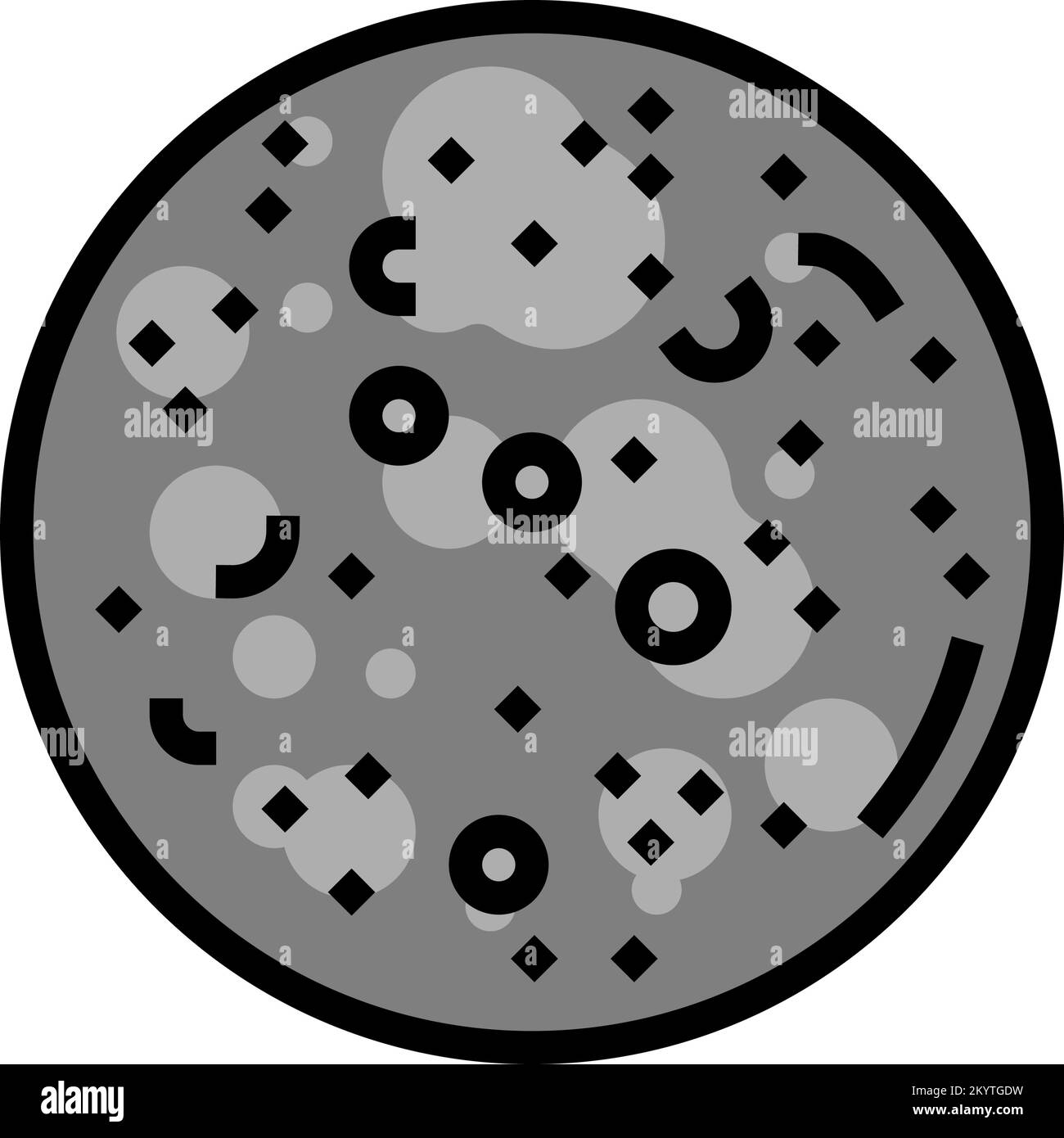 mercury planet color icon vector illustration Stock Vector Image & Art ...