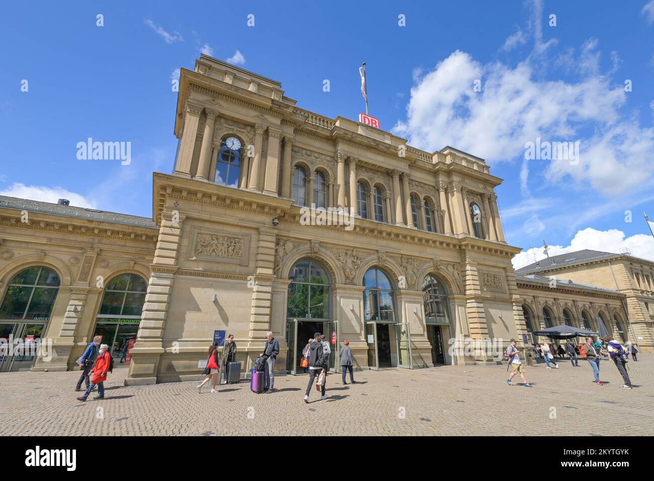 Hauptbahnhof, Bahnhofplatz, Neustadt, Mainz, Rheinland-Pfalz ...