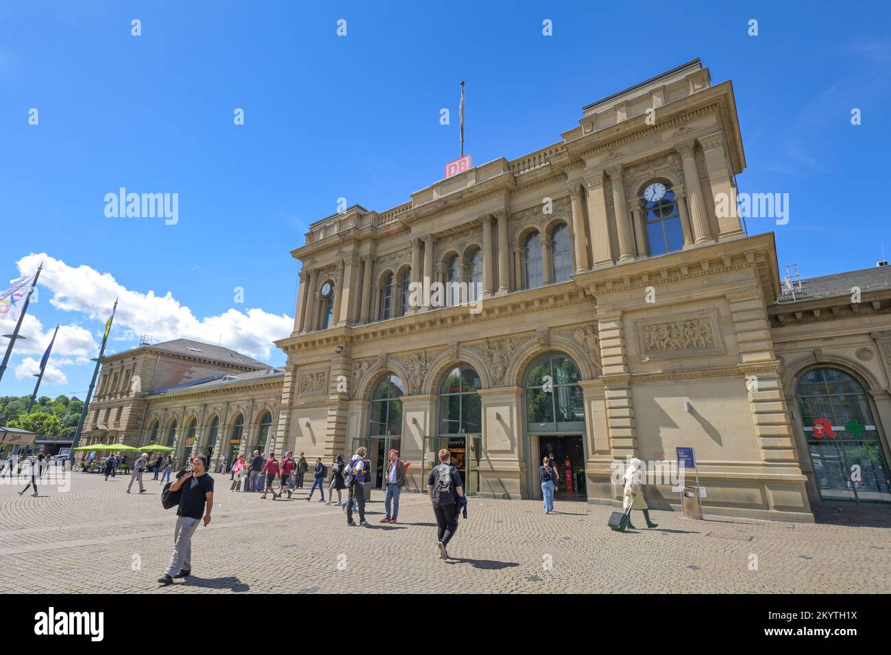 Hauptbahnhof, Bahnhofplatz, Neustadt, Mainz, Rheinland-Pfalz ... Hauptbahnhof, Bahnhofplatz, Neustadt, Mainz, Rheinland-Pfalz ...